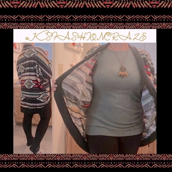 KsnoFadLookS | Sweaters | 21 Cozy Cute Dolman Sleeved Open Aztec Design ...